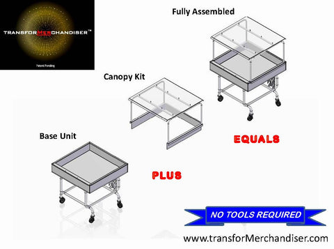The transforMerchandiser - Canopy Kit – The transforMerchandiser System